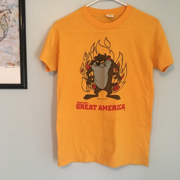 Vintage | Tops | Vintage Taz Tee | Poshmark